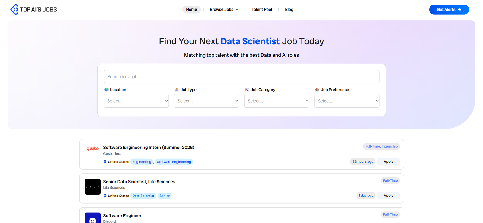 Senior Software Engineer, UI/UX Specialist - Top AI's Jobs